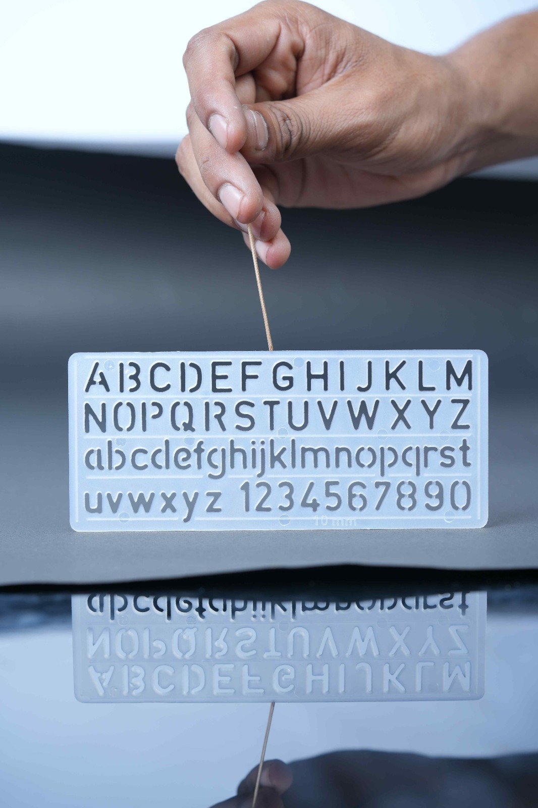 ALPHA & NUMBER LETTERING STENCIL - Sharp Stationery